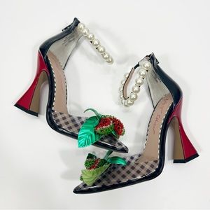 Betsey Johnson | Shoes | Betsey Johnson Vivviann Pump Watermelon Heels ...